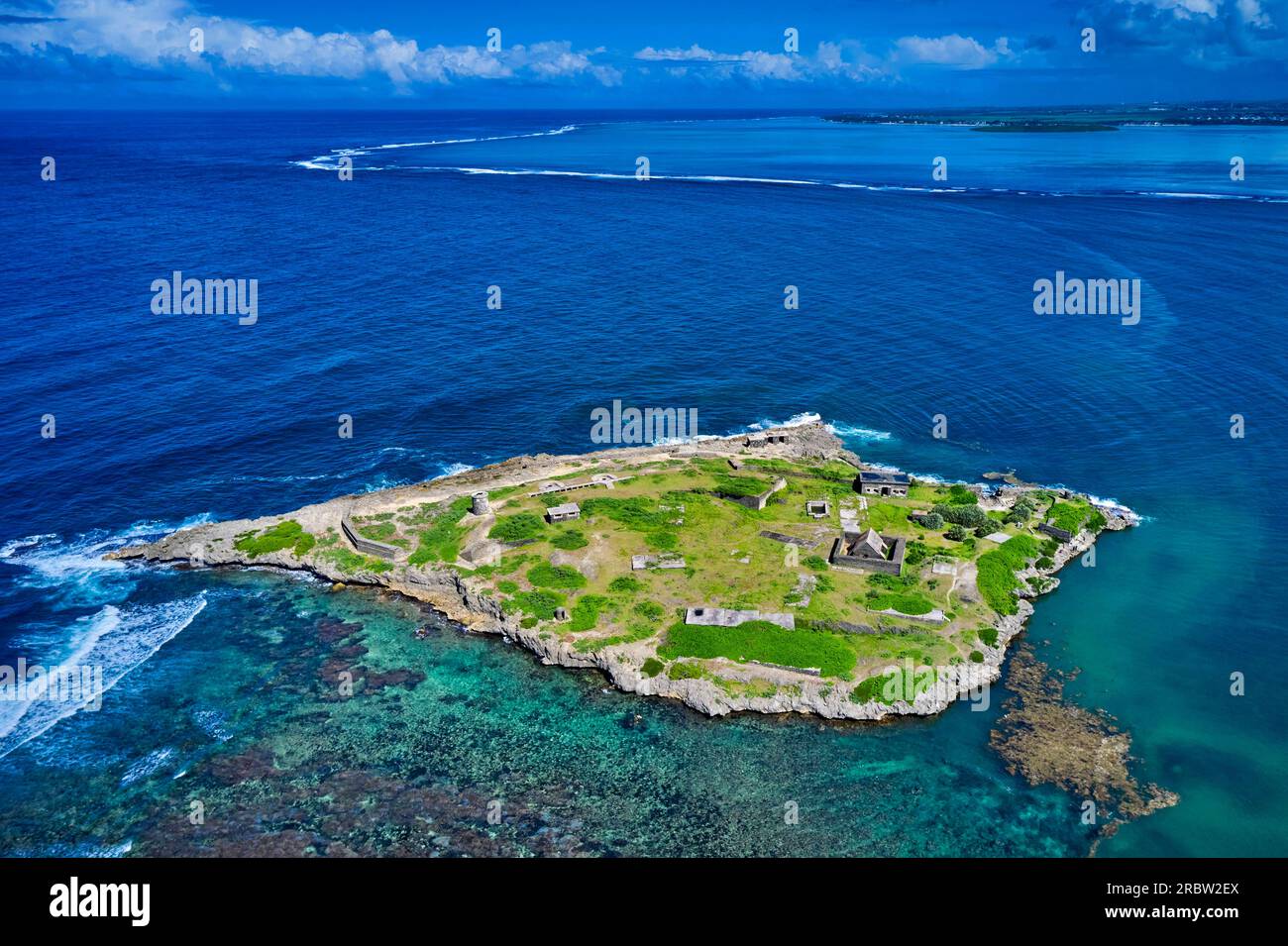 Mauritius, Grand Port district, Old Grand Port, Grand Port bay, the ...