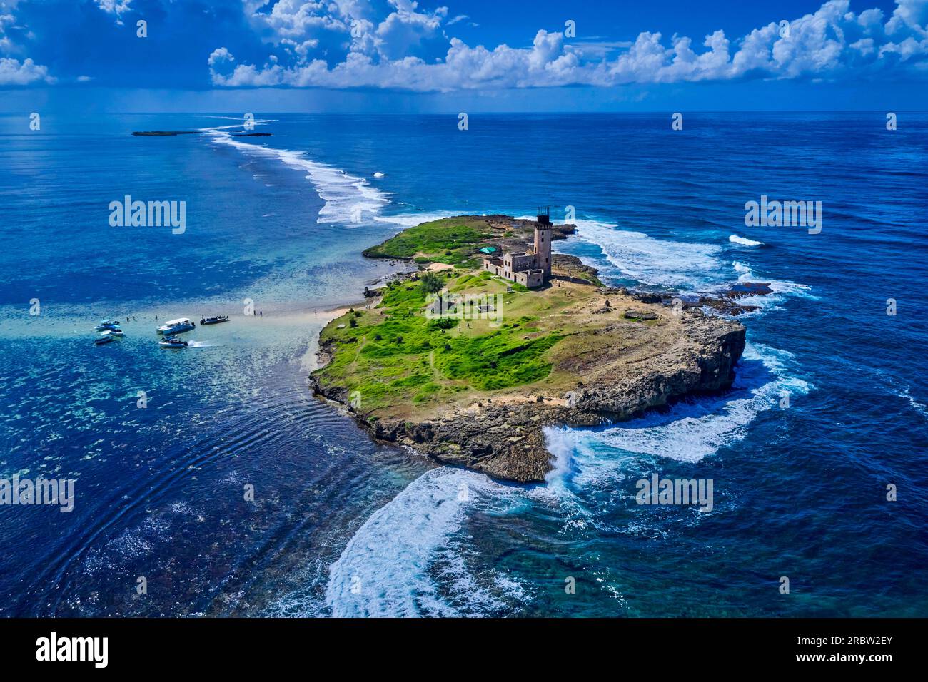 Mauritius, Grand Port district, Vieux Grand Port, Grand Port bay, the ...