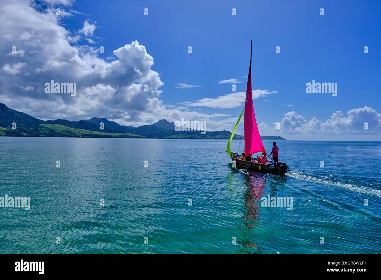 Mauritius, Grand Port district, Old Grand Port, Grand Port bay ...