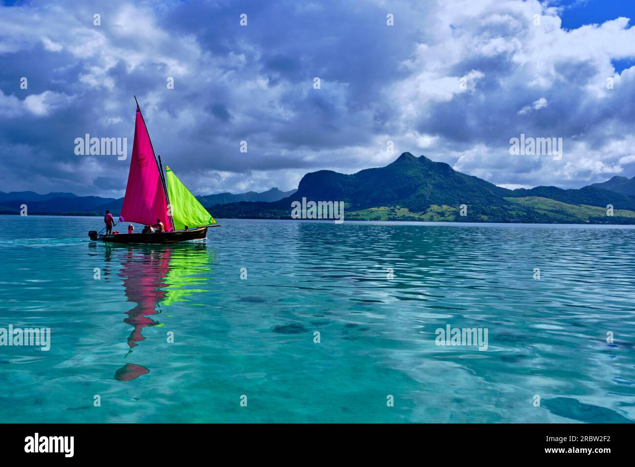 Mauritius, Grand Port district, Old Grand Port, Grand Port bay ...