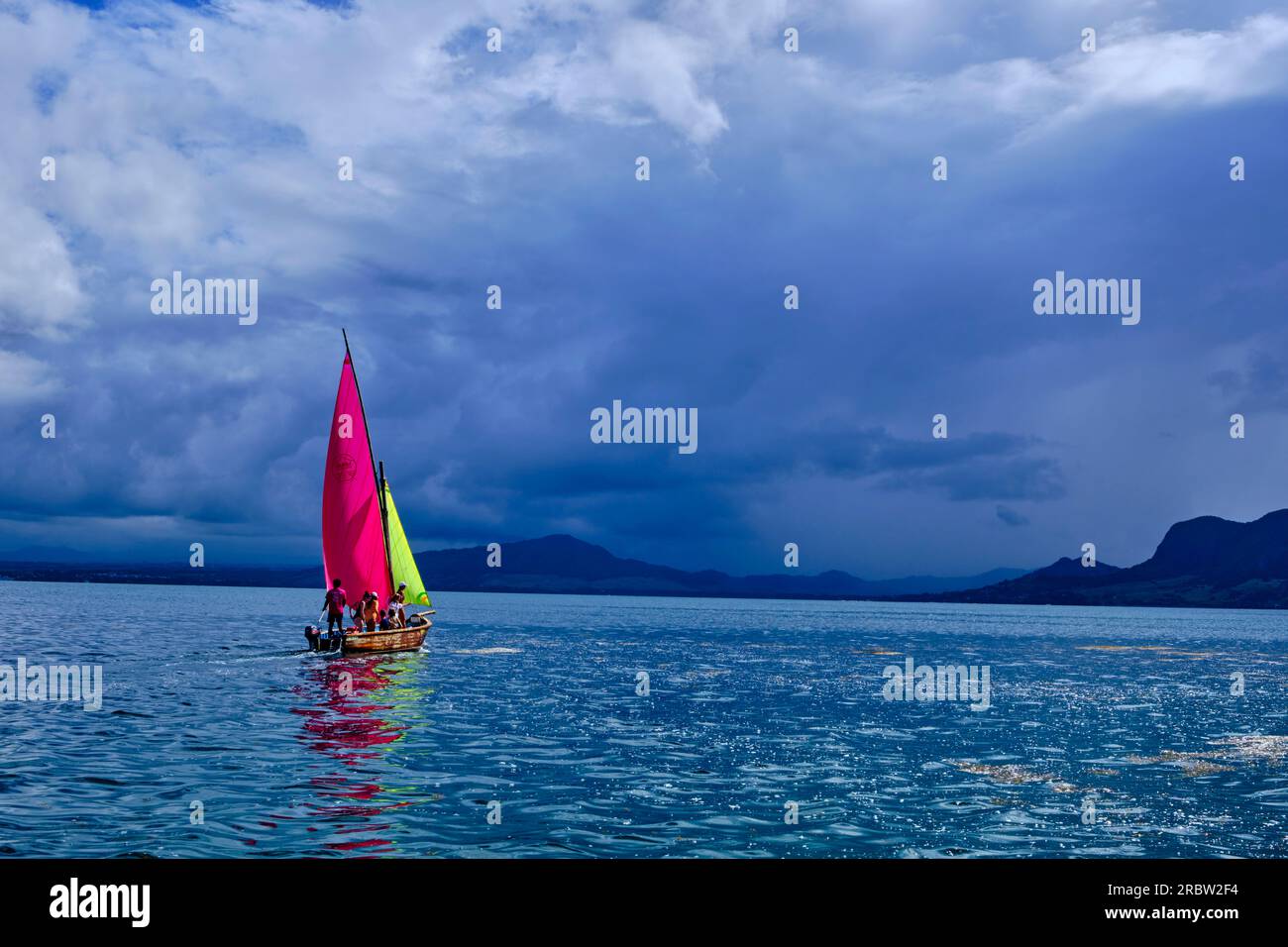 Mauritius, Grand Port district, Old Grand Port, Grand Port bay ...