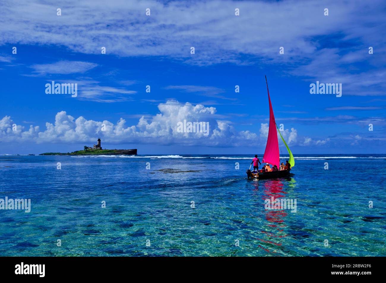 Mauritius, Grand Port district, Old Grand Port, Grand Port bay ...