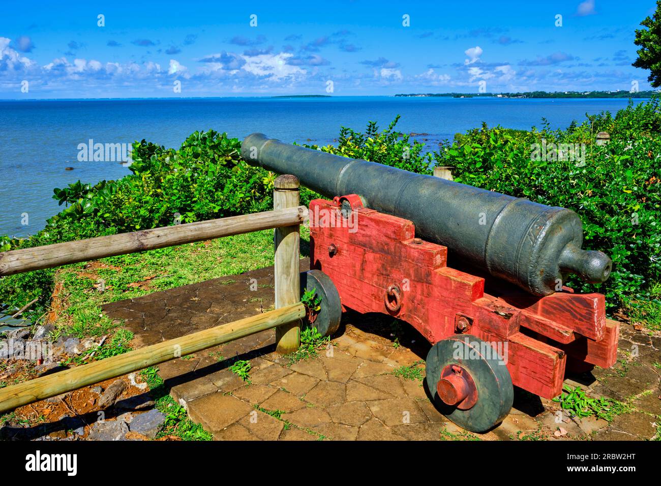 Mauritius, Grand Port district, Old Grand Port, Grand Port bay Stock ...