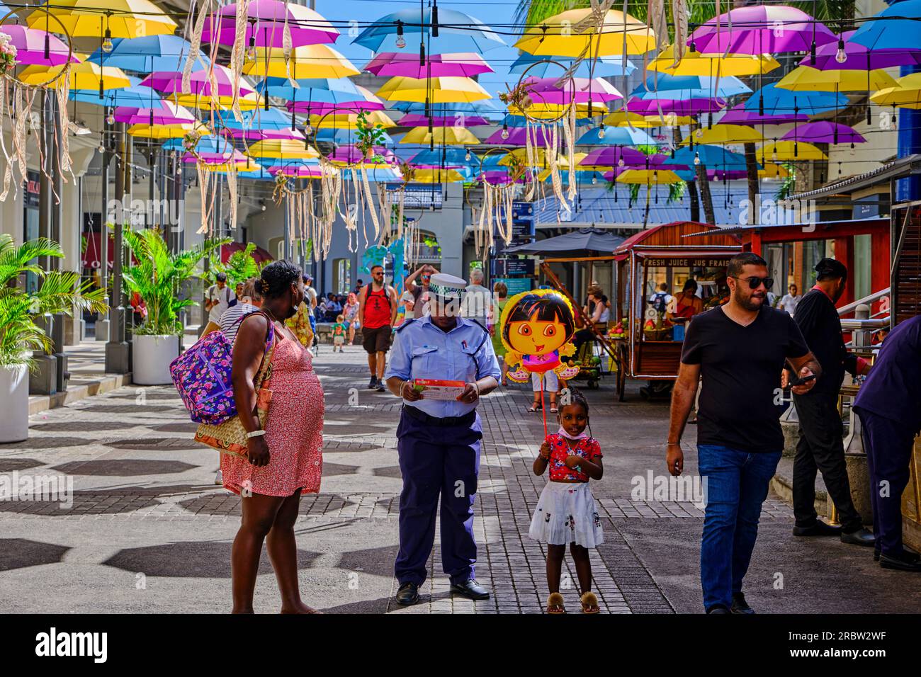 Mauritius, Port-Louis district, Port-Louis, the Caudan Waterfront, one ...