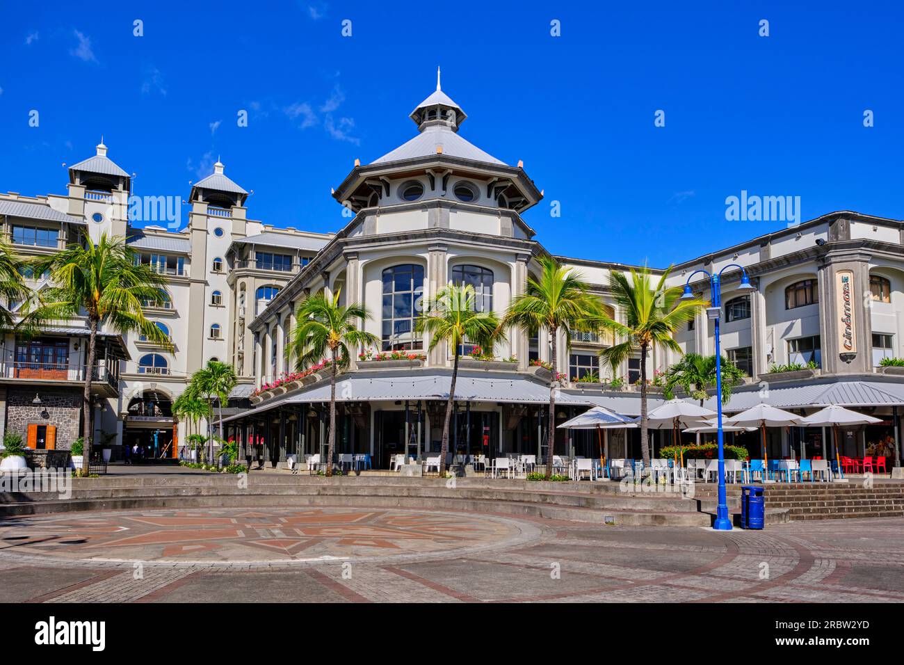 Mauritius, Port-Louis district, Port-Louis, the Caudan Waterfront, one ...