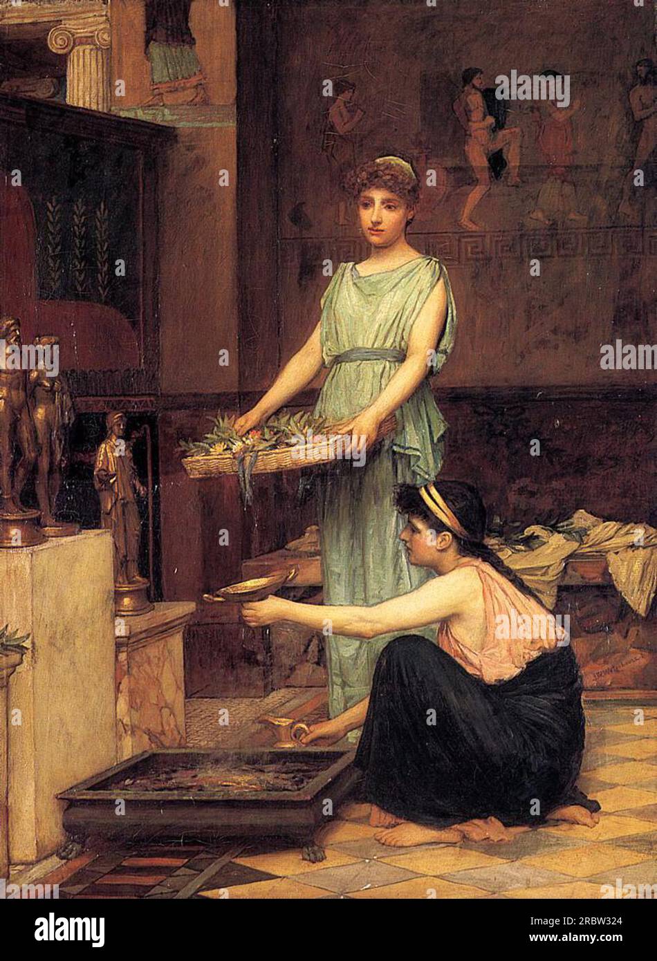 Household gods hi-res stock photography and images - Alamy