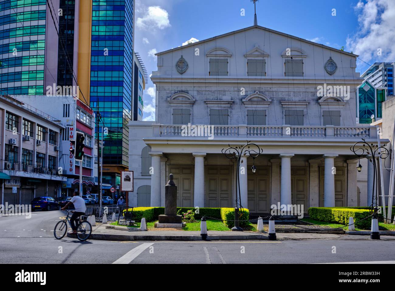 Mauritius, Port-Louis district, Port-Louis, the theater of Port-Louis ...