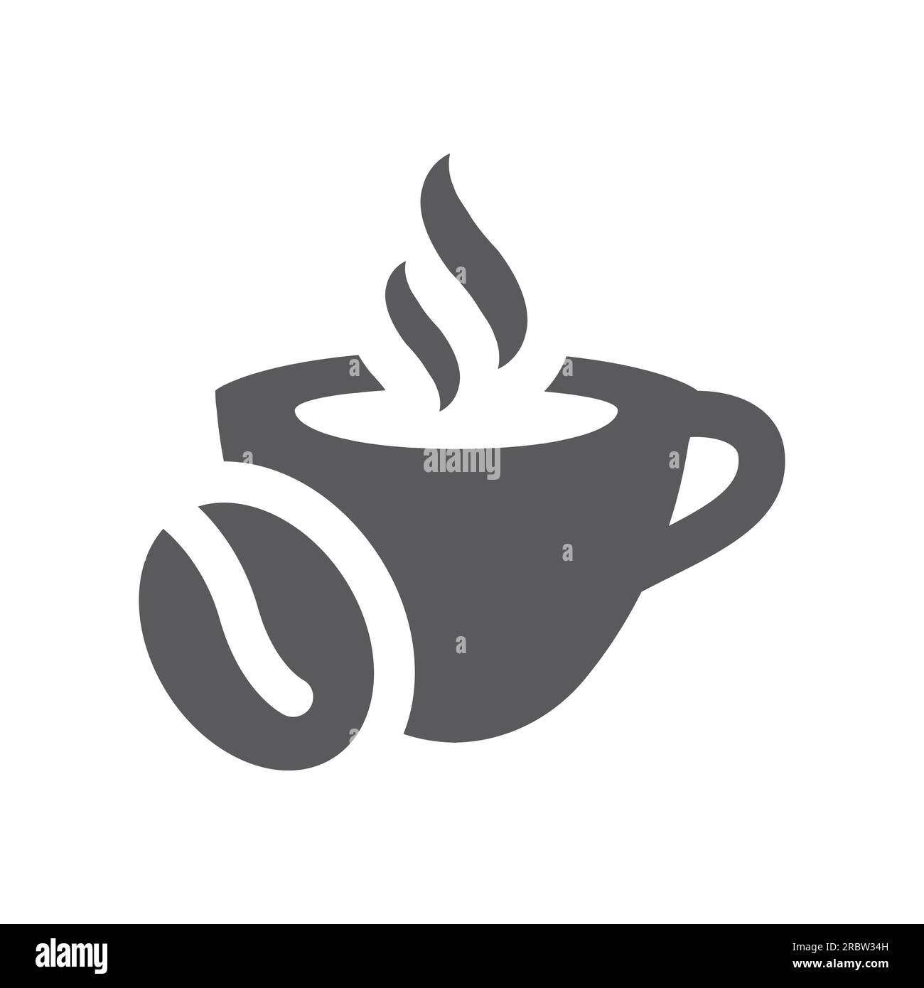 Hot coffee vector Stock Vector Images - Alamy