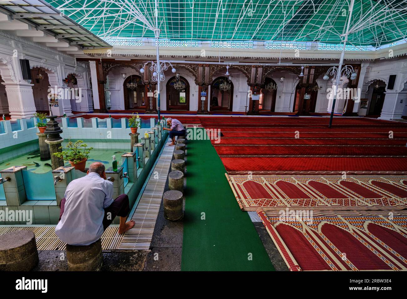 Mauritius, Port-Louis district, Port-Louis, the Friday mosque or Jummah ...