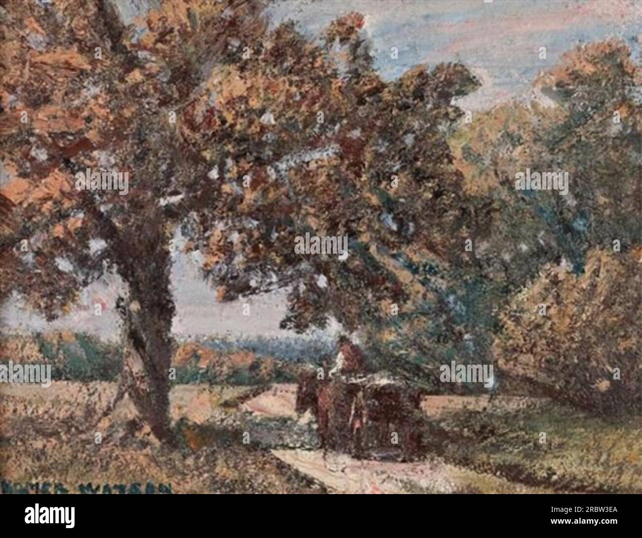 The Load Home by Homer Watson Stock Photo - Alamy