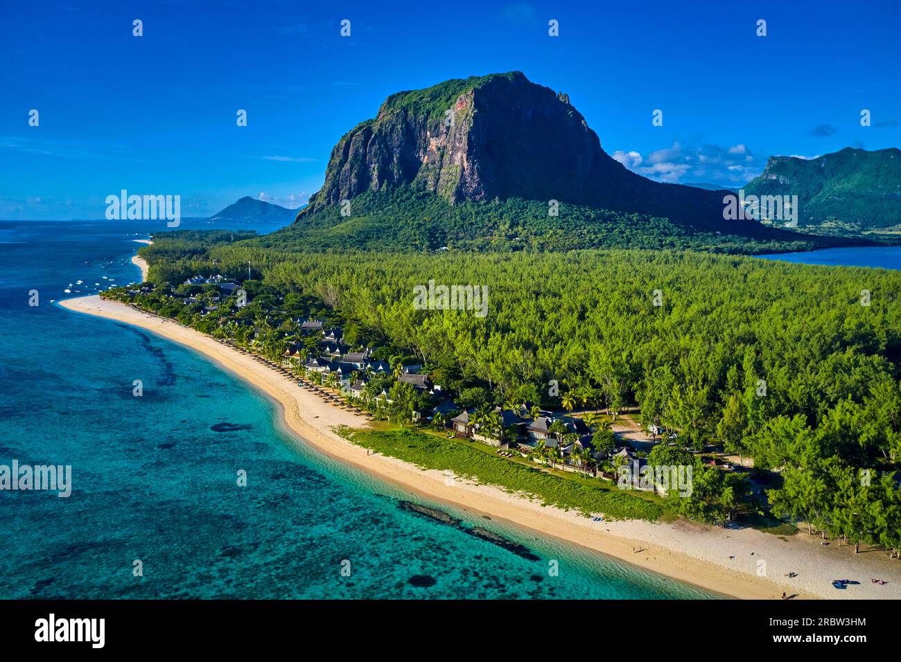 Mauritius, Black River district, Morne Brabant peninsula, Unesco World ...
