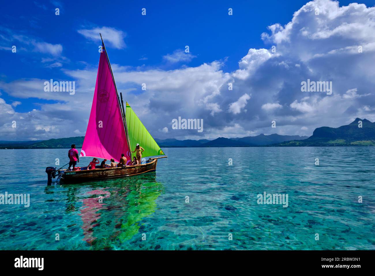 Mauritius, Grand Port district, Old Grand Port, Grand Port bay ...