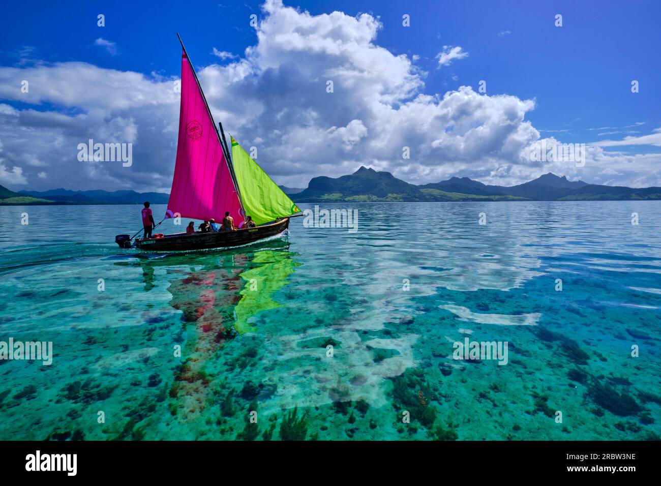 Mauritius, Grand Port district, Old Grand Port, Grand Port bay ...