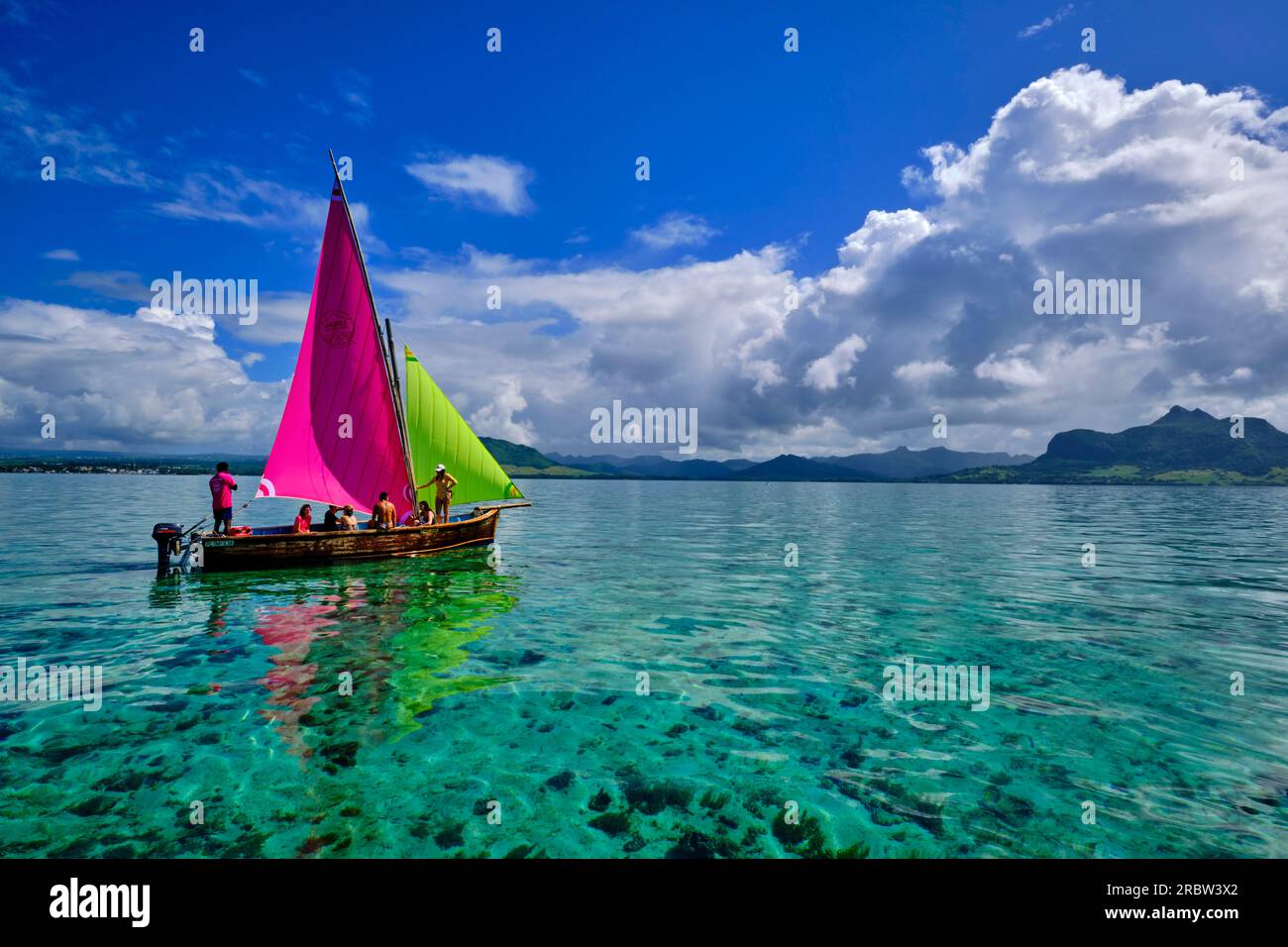 Mauritius, Grand Port district, Old Grand Port, Grand Port bay ...