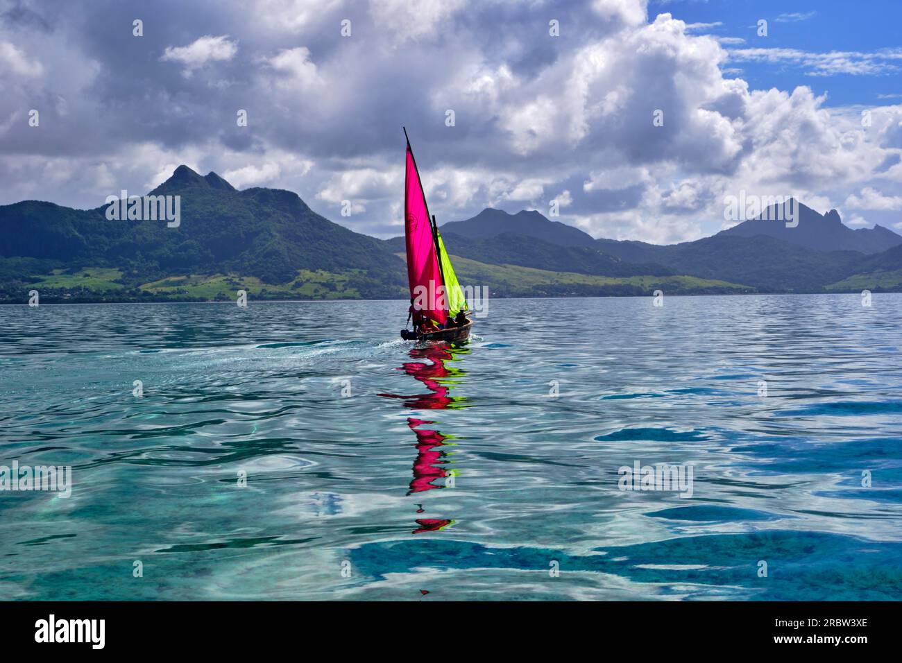 Mauritius, Grand Port district, Old Grand Port, Grand Port bay ...