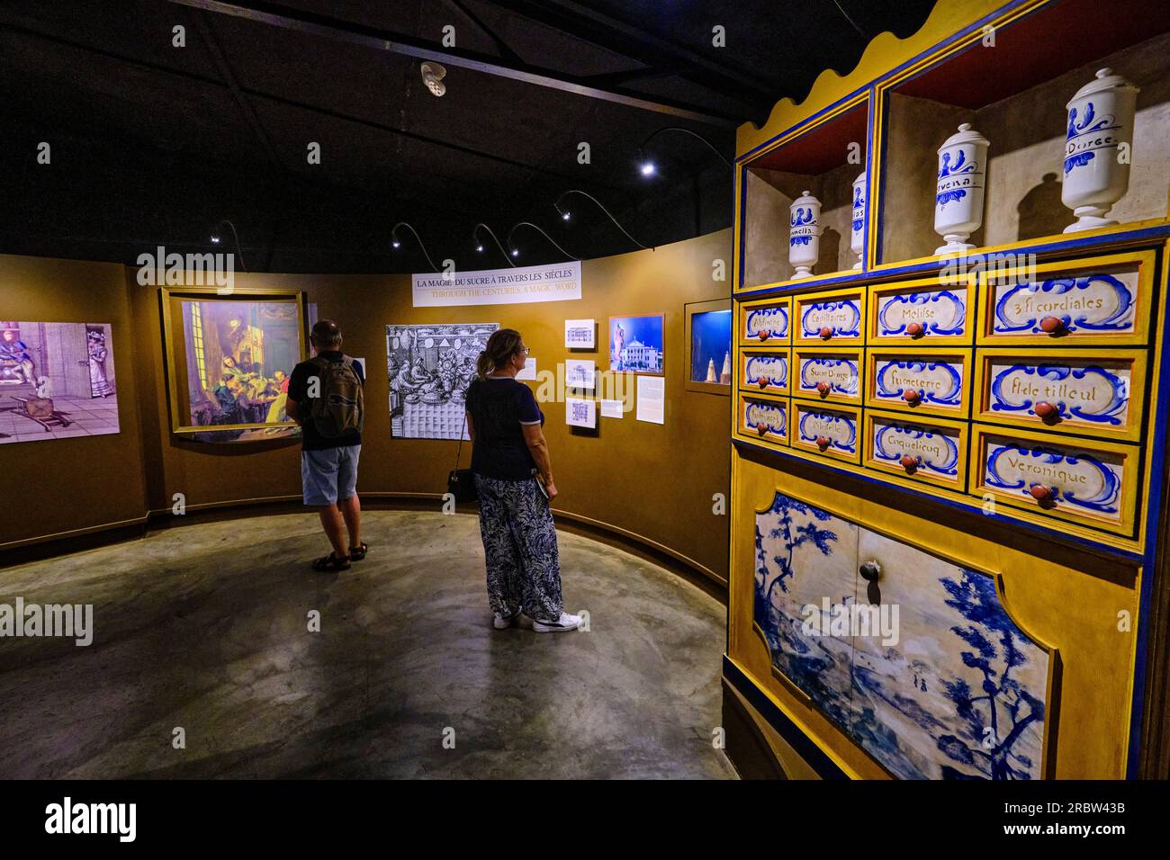 Mauritius, Pamplemousses district, Pamplemousses, L'Aventure du Sucre ...