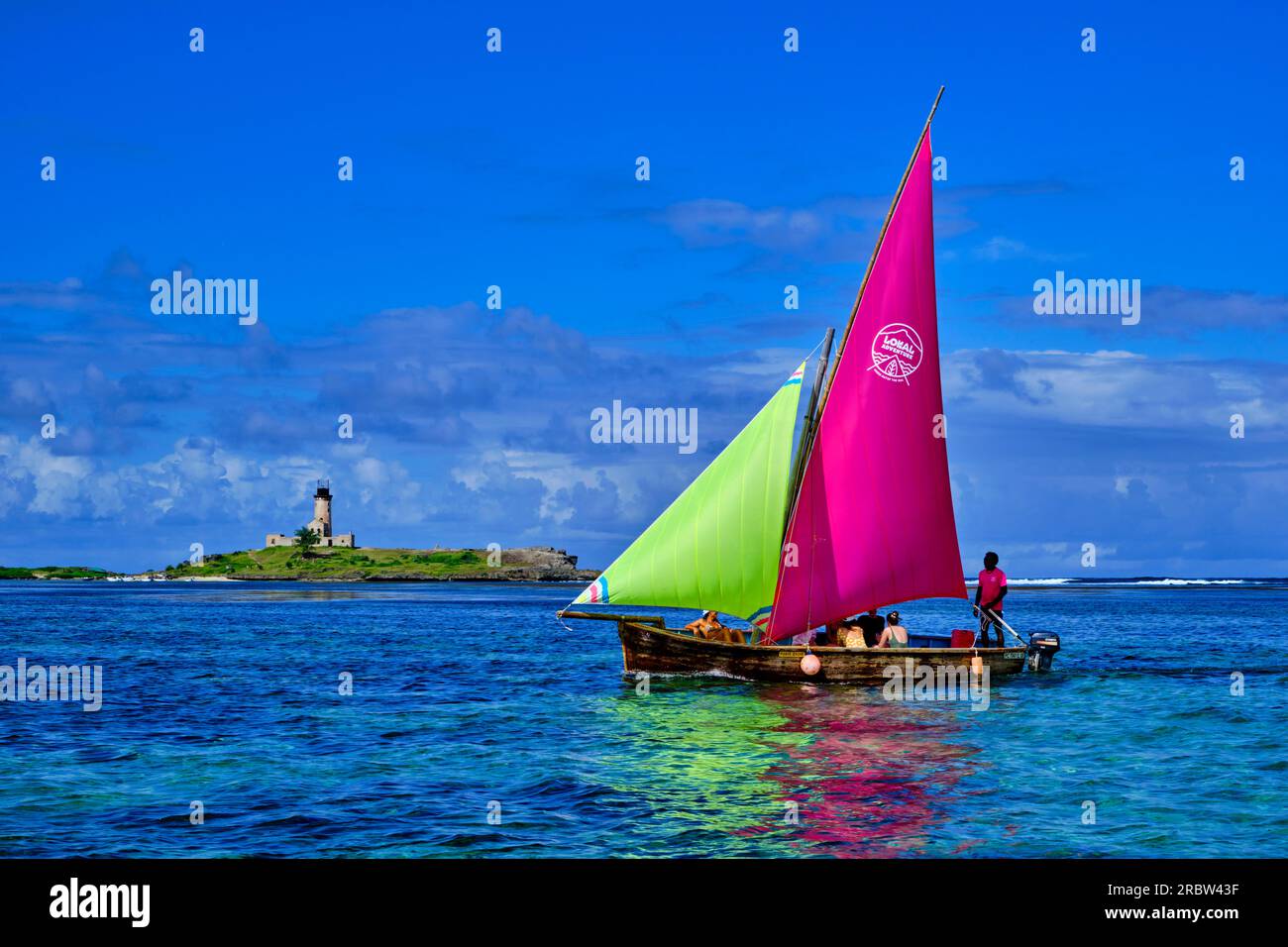 Mauritius, Grand Port district, Old Grand Port, Grand Port bay ...
