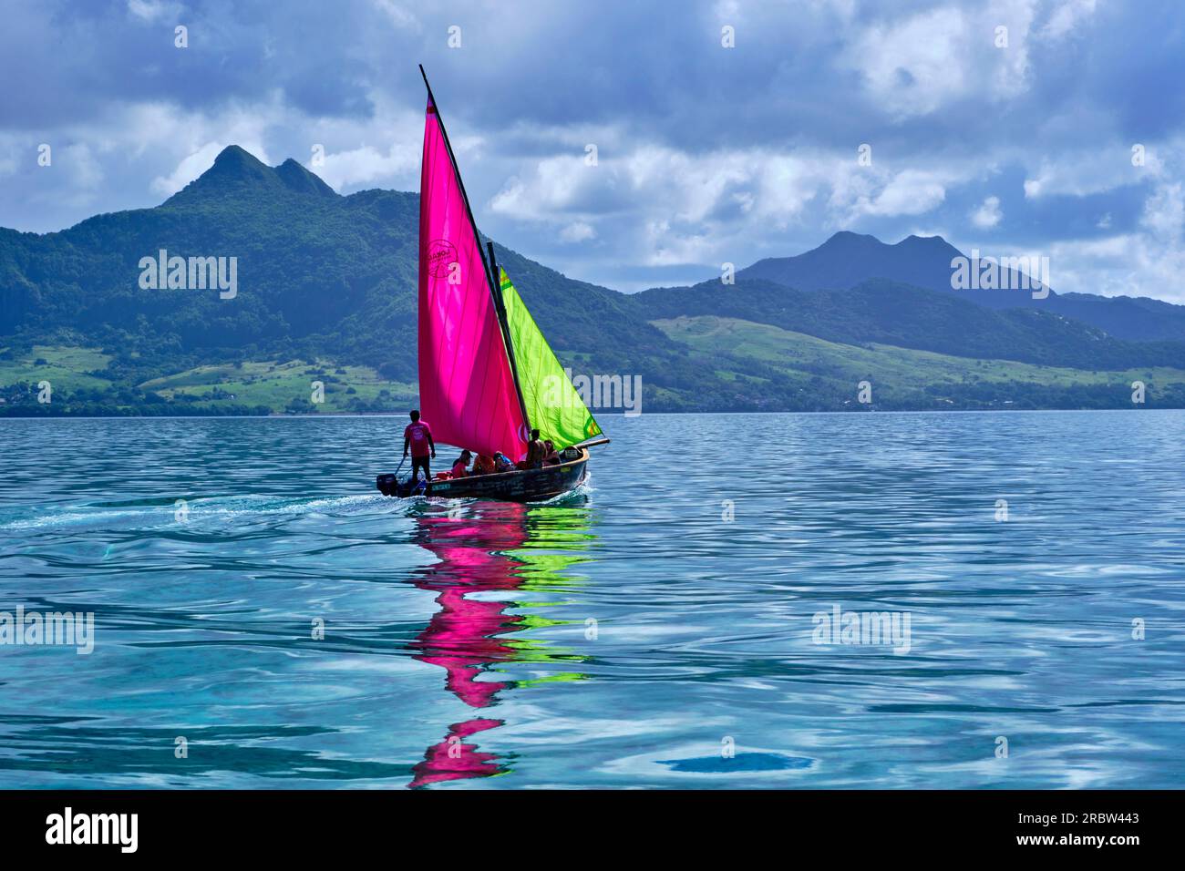 Mauritius, Grand Port district, Old Grand Port, Grand Port bay ...