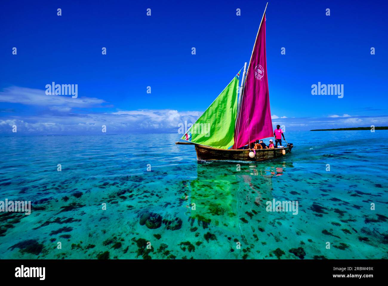 Mauritius, Grand Port district, Old Grand Port, Grand Port bay ...