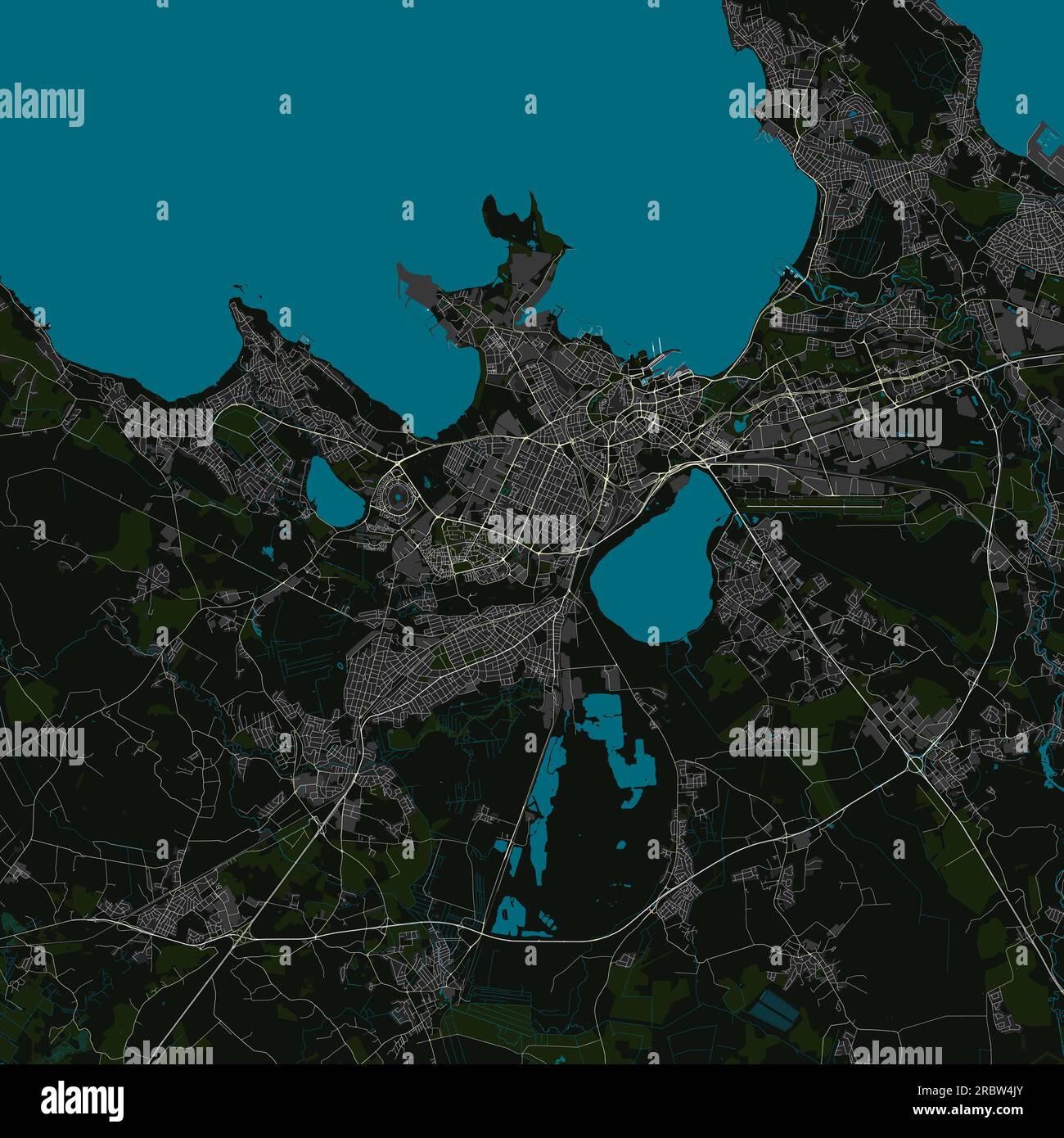 Map of tallinn hi-res stock photography and images - Alamy