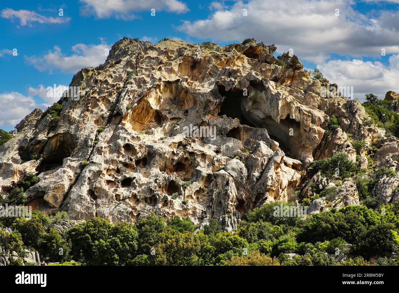 Landscape Granite rocks of Capo Testa, Italy, Sardinia, Santa Teresa di ...
