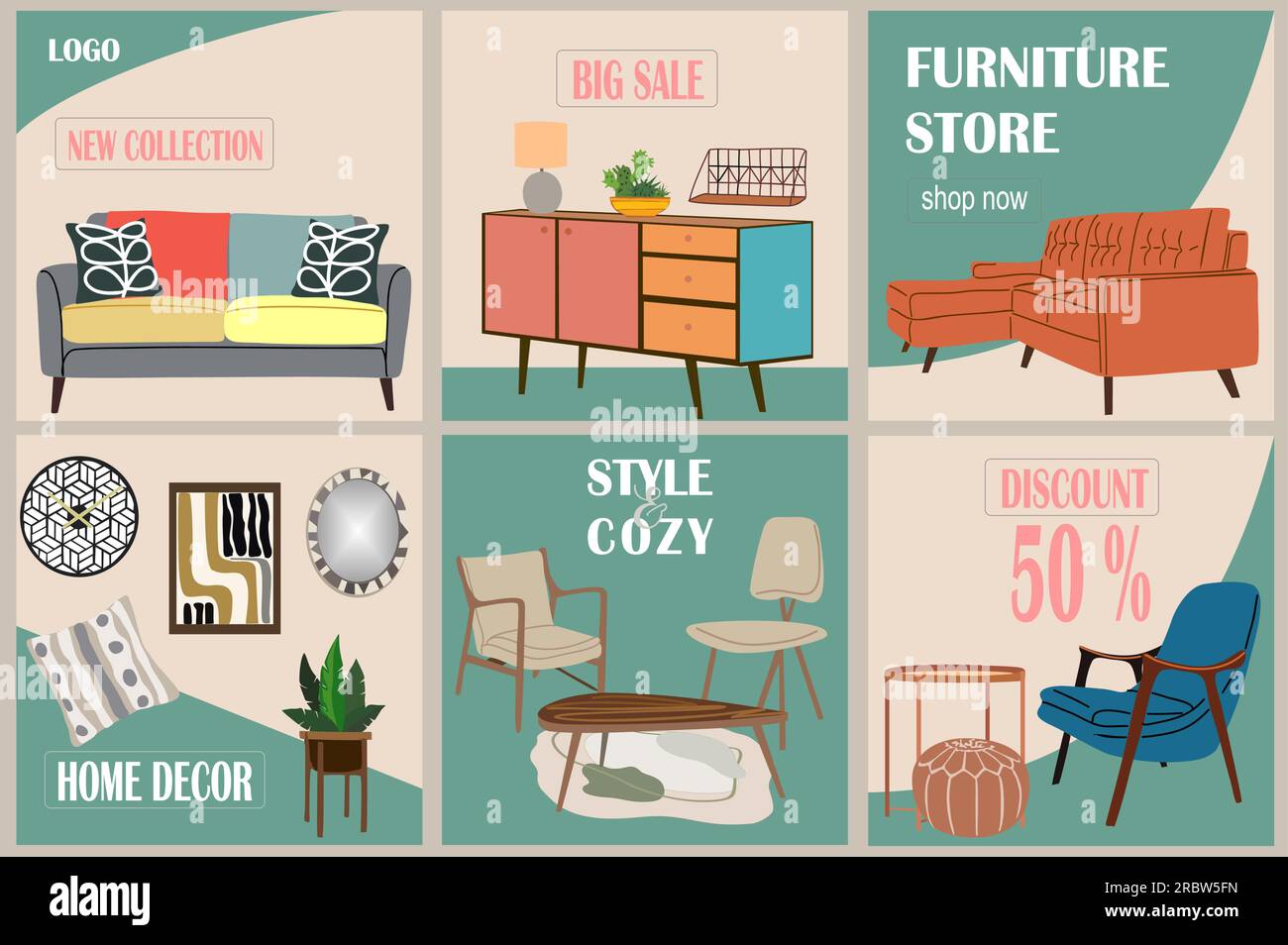 Furniture store web banner hi-res stock photography and images - Alamy