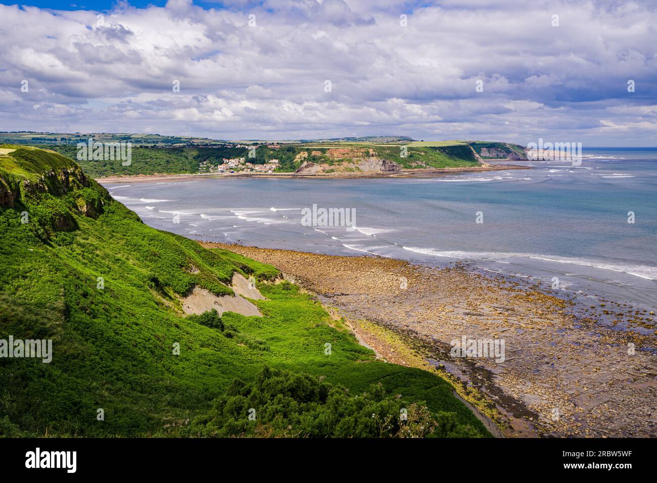 Aerial view yorkshire coast hi-res stock photography and images - Alamy