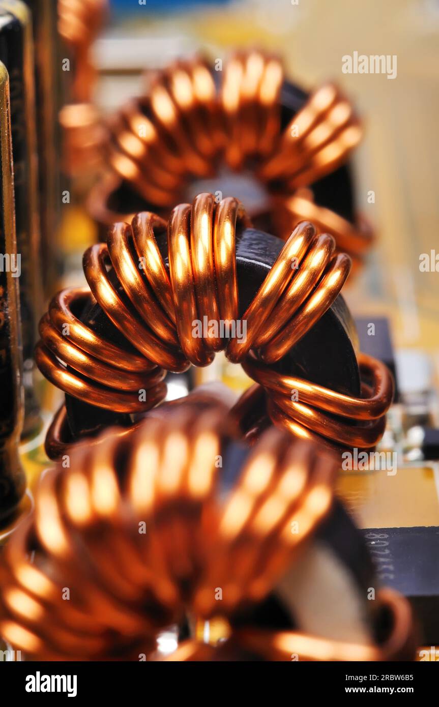 Ferrite rings hi-res stock photography and images - Alamy