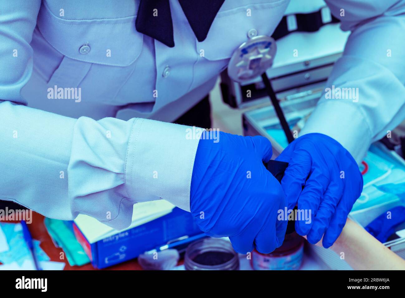 Biometric fingerprints hi-res stock photography and images - Alamy