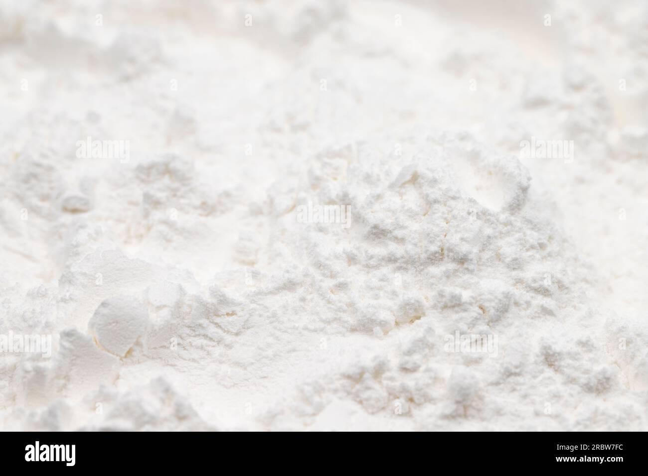 Pile of Wheat starch as background, spice or seasoning as background ...