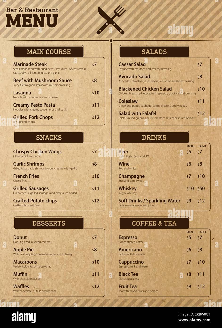 Crafted fish Stock Vector Images - Alamy