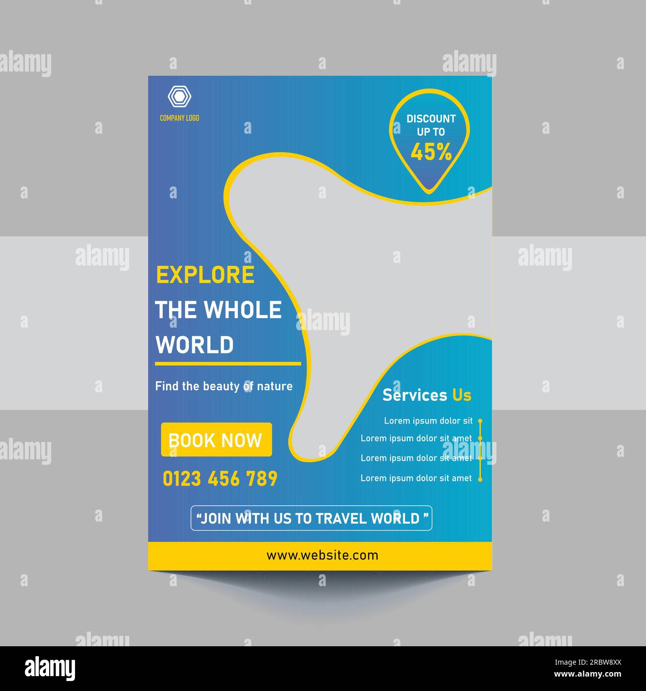 Space Travel Brochure Template Premium Vector | Travel Poster Or Flyer