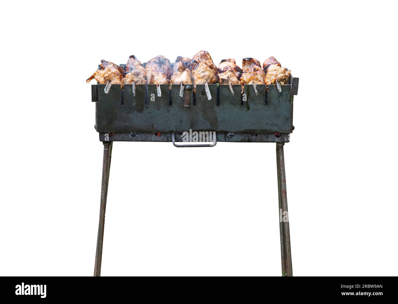 brazier isolated on white background Stock Photo - Alamy