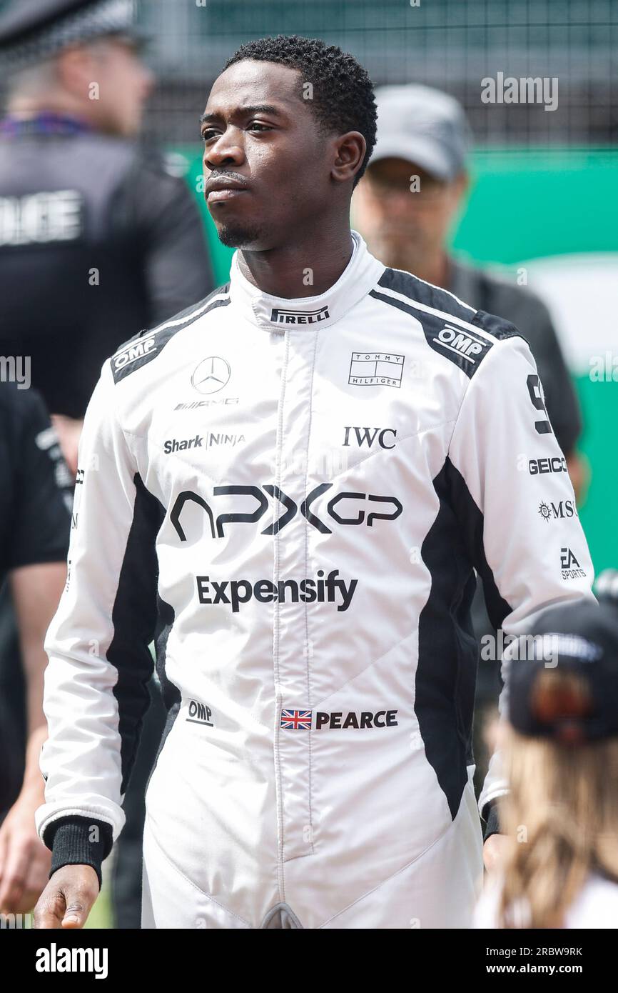 Silverstone, Royaume Uni. 09th July, 2023. IDRIS Damson Alade-Bo (GBR ...
