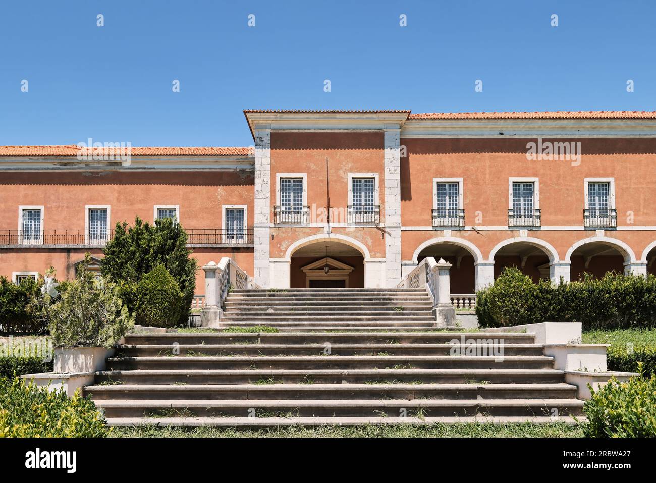 Palace of the Counts of Calheta in Belém, Lisbon, Portugal. The Calheta ...