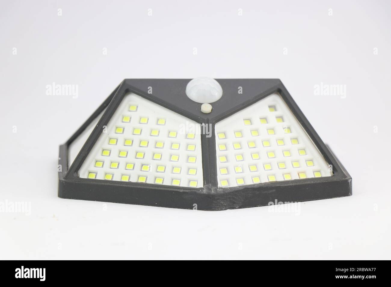 Solar light or a solar powered garden light with a motion sensor and a ...