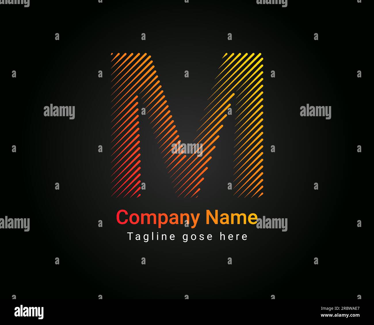 Letter m logo Stock Vector Images - Alamy