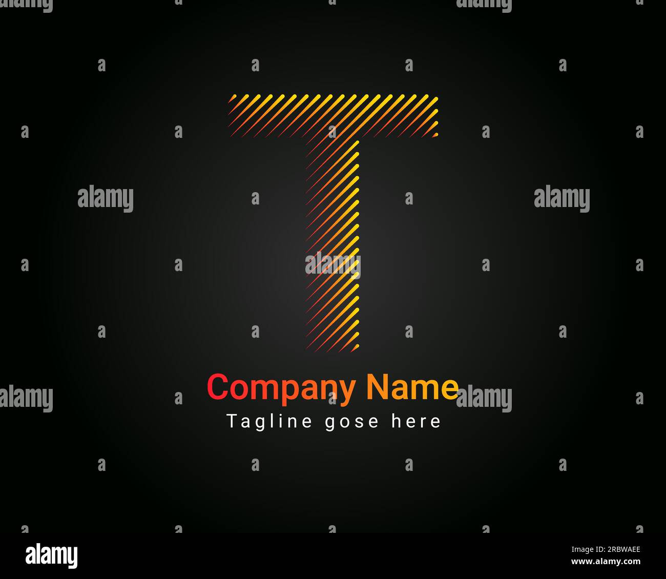 T logo set hi-res stock photography and images - Alamy