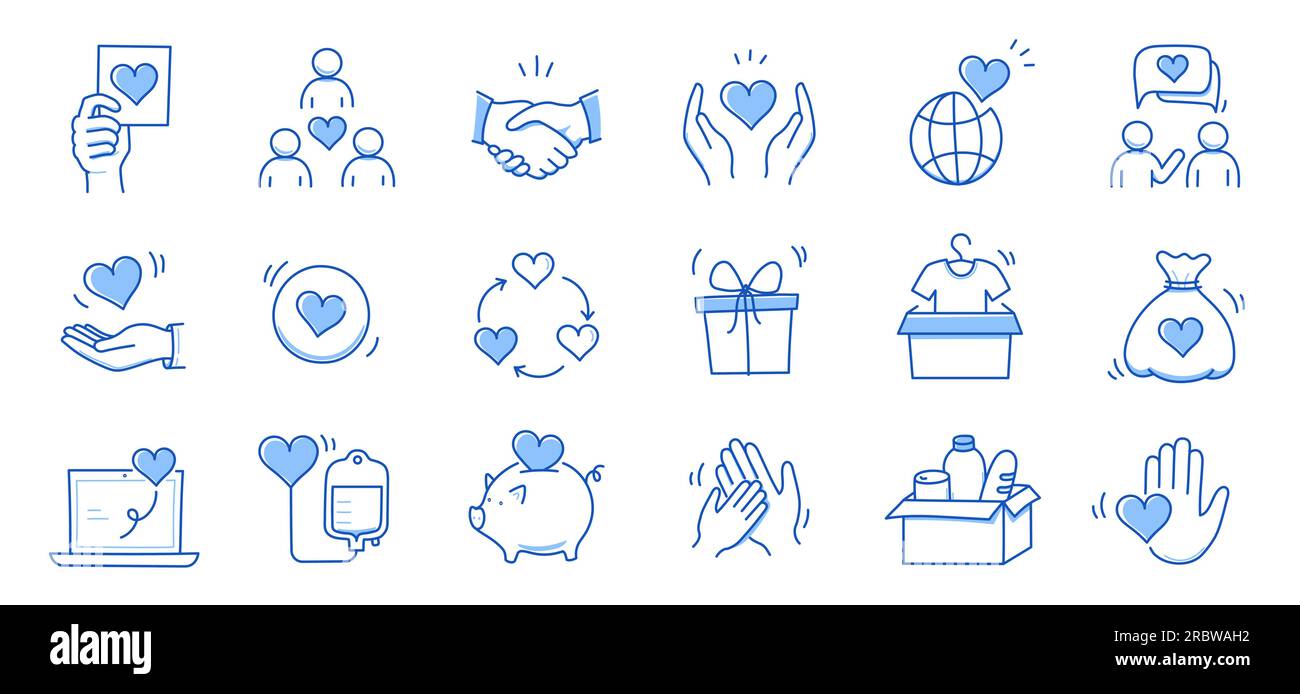 Food donor Stock Vector Images - Alamy