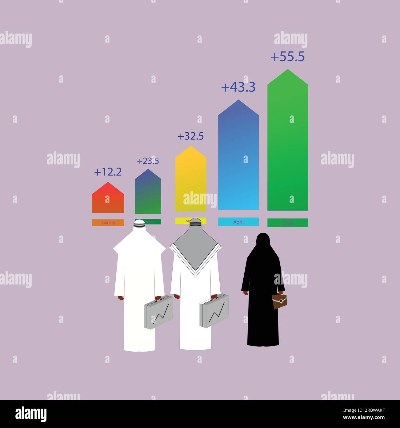 Business woman man Stock Vector Images - Alamy