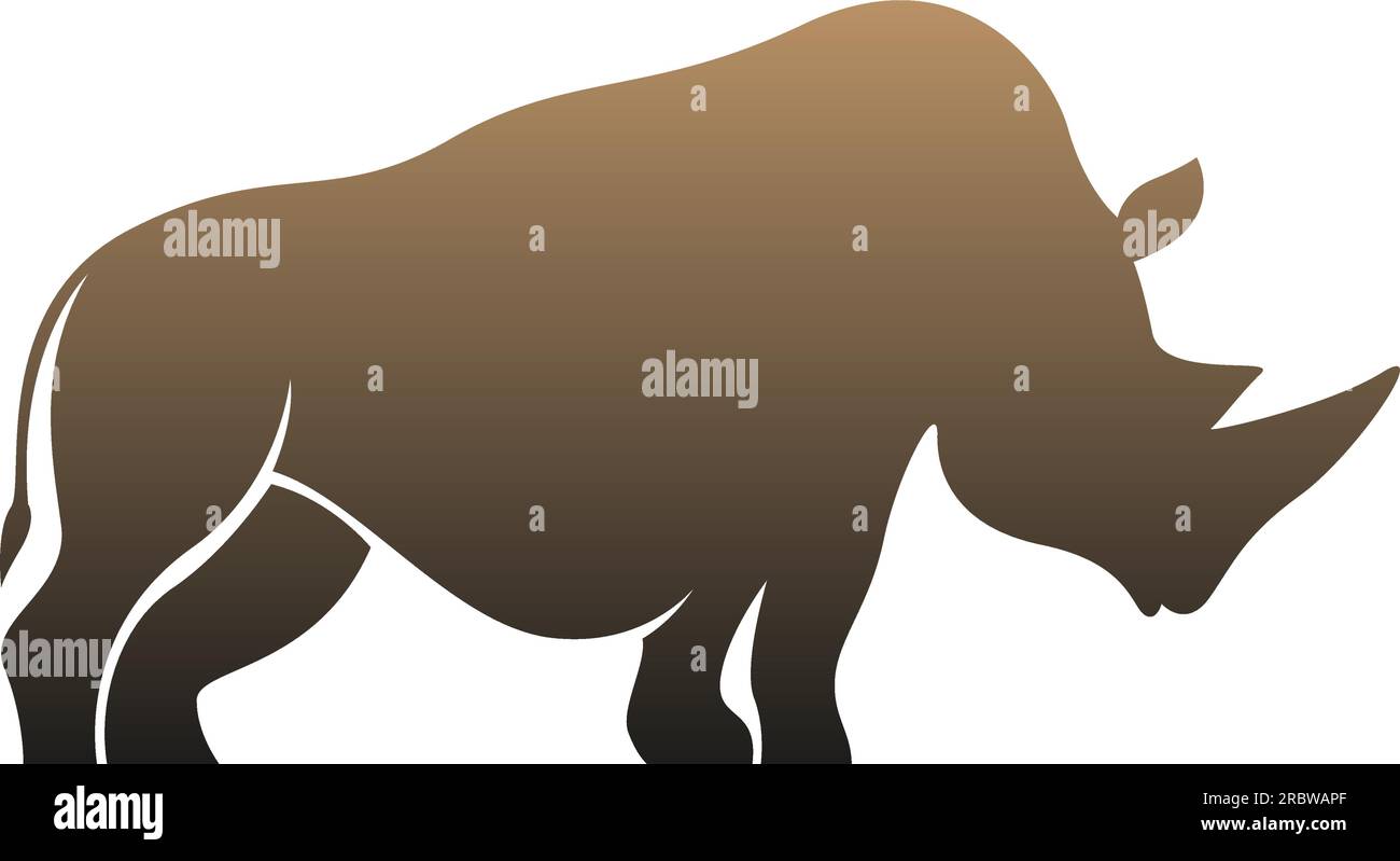 Rhino logo icon design illustration Stock Vector Image & Art - Alamy