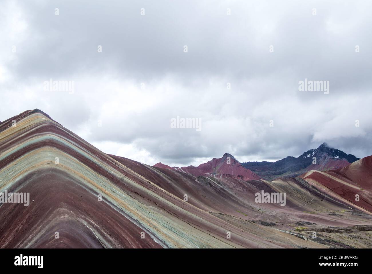 Rainbow Mountains in Peru Stock Photo - Alamy