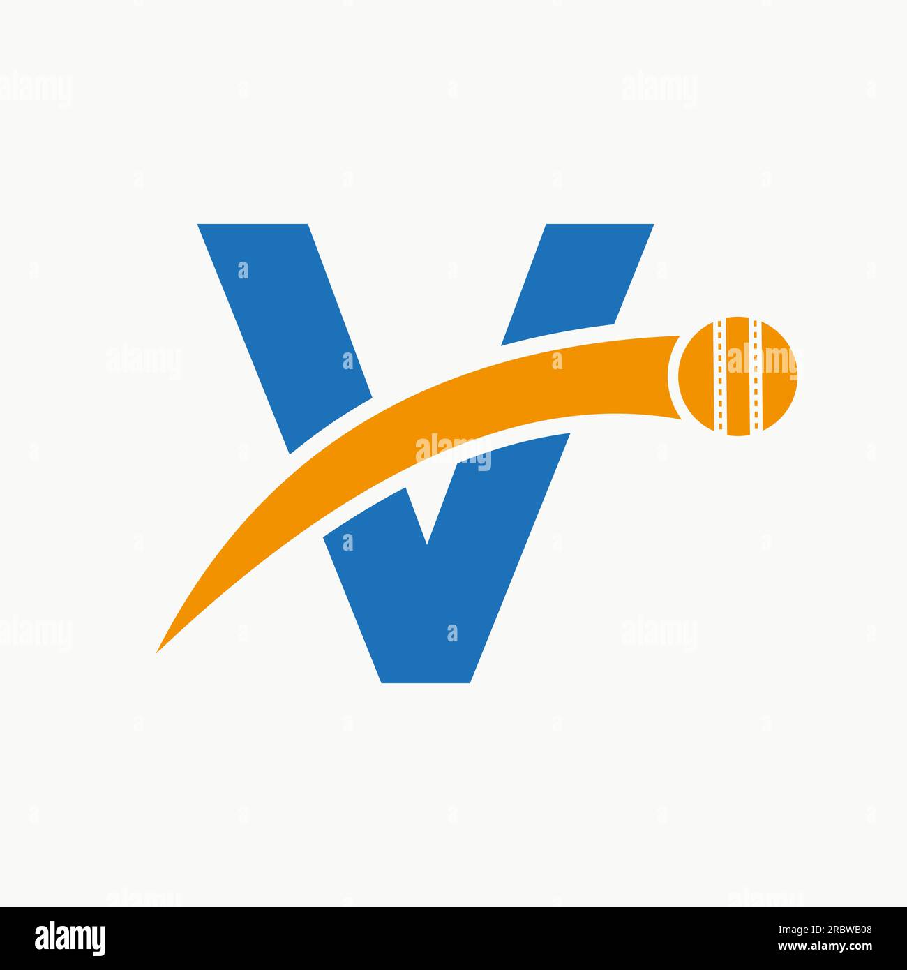 Letter v cup Stock Vector Images - Alamy