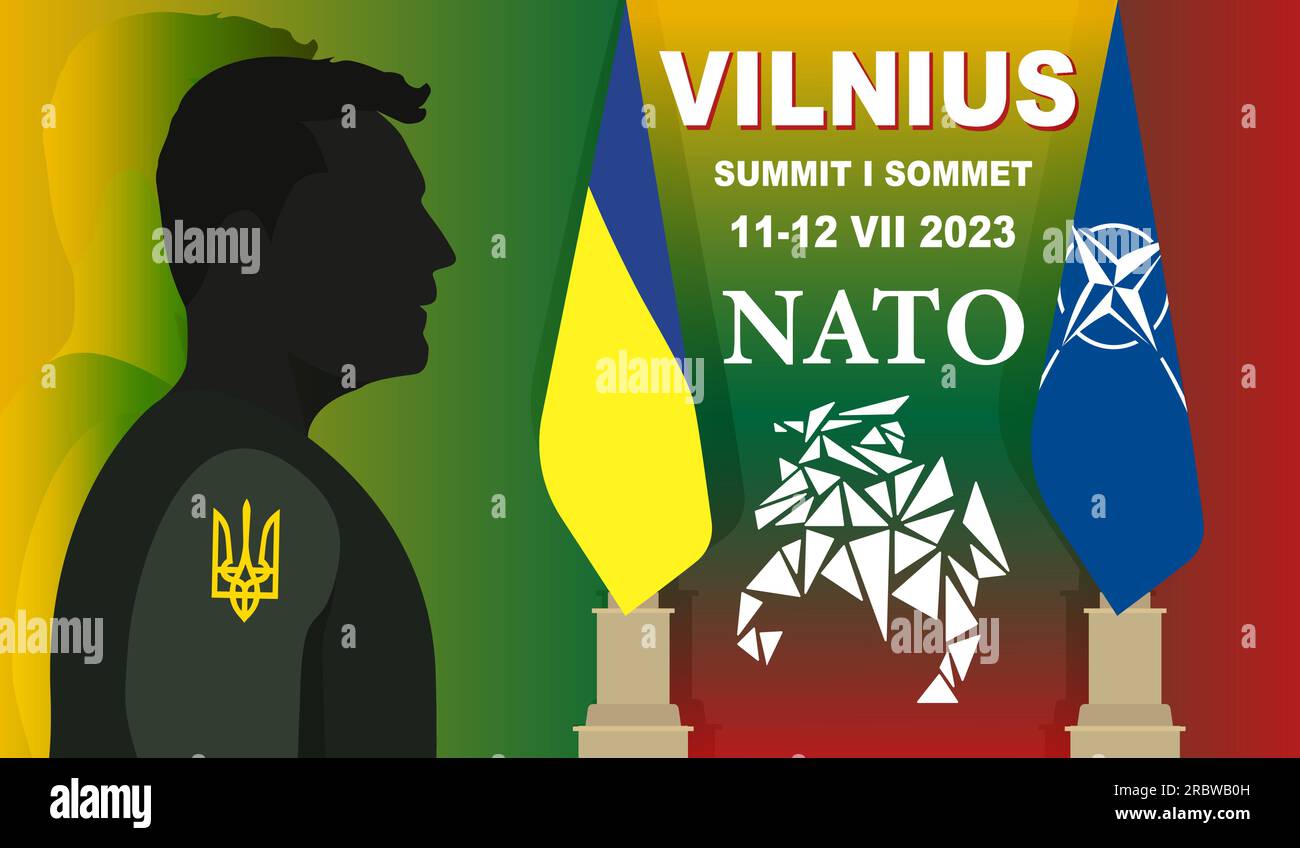 Nato summit 2023 vilnius Stock Vector Images - Alamy