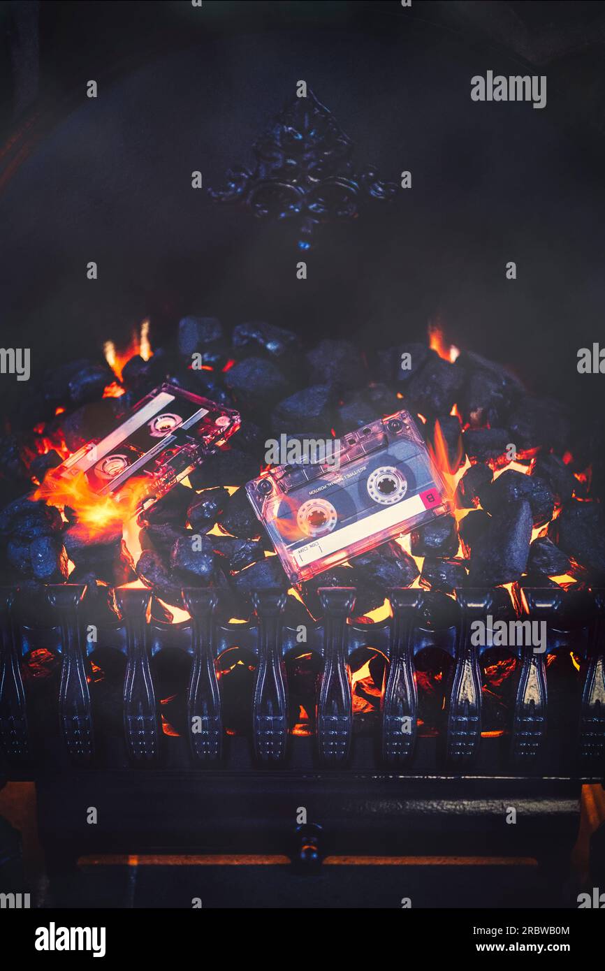 Fire cassettes hi-res stock photography and images - Alamy
