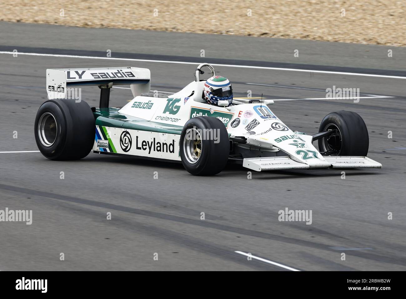 Williams FW07 during the 2023 Formula 1 Aramco British Grand Prix, 10th ...