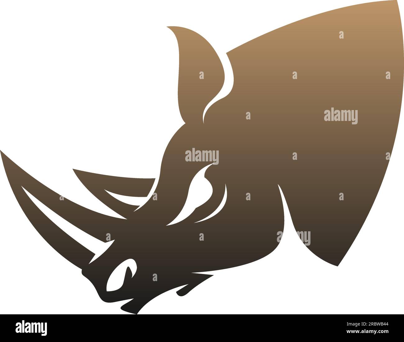 Rhino logo icon design illustration Stock Vector Image & Art - Alamy