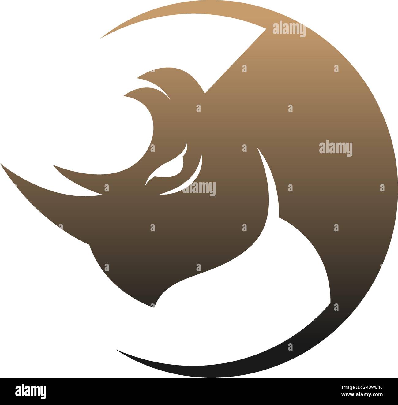 Rhino logo icon design illustration Stock Vector Image & Art - Alamy