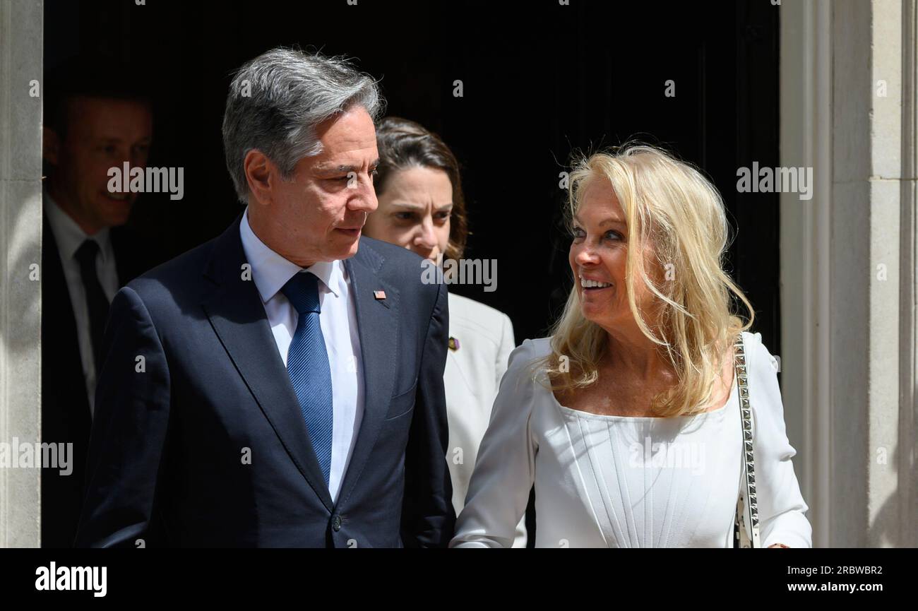 Antony Blinken - U.S. Secretary of State, and Jane Hartley - US ...