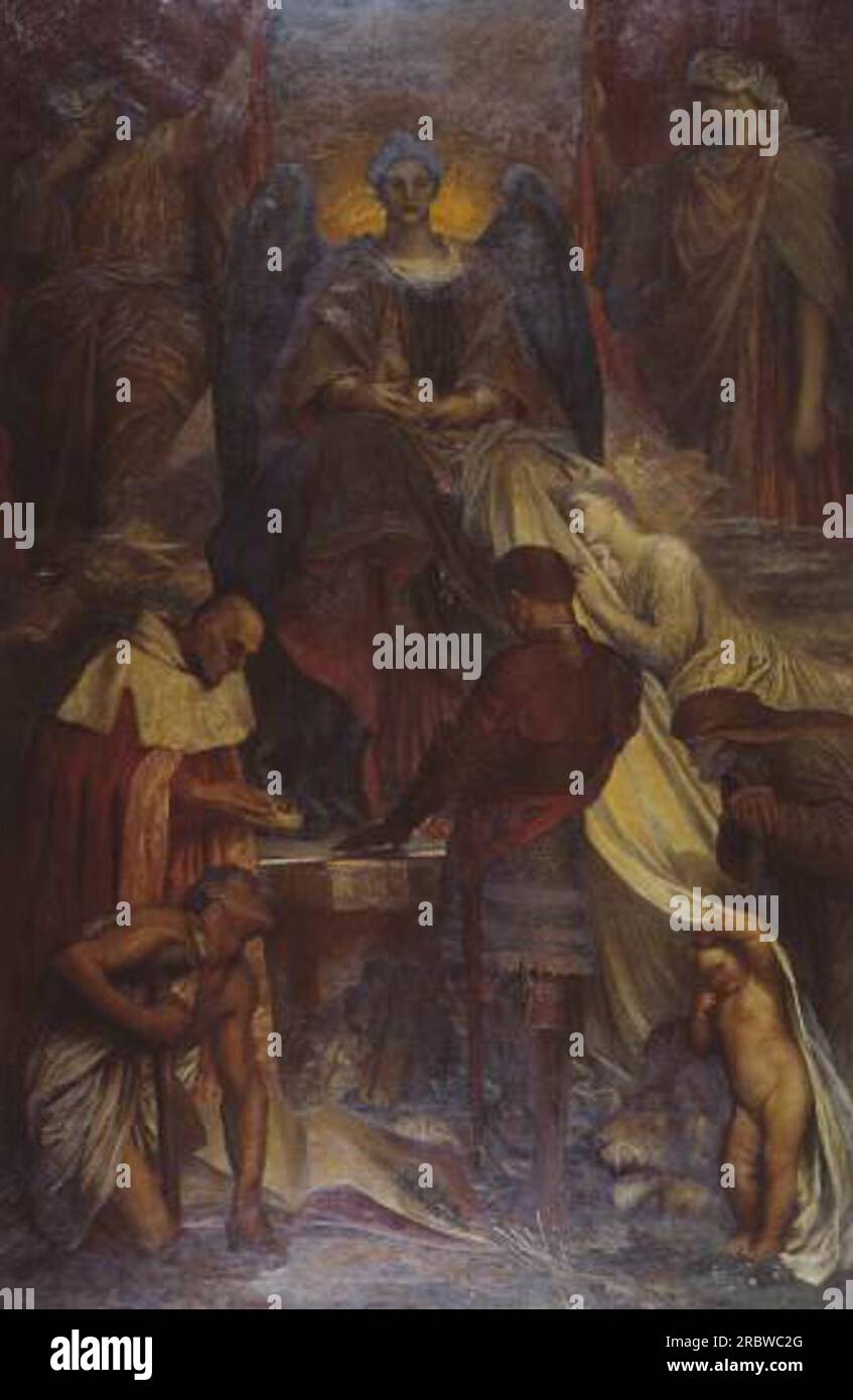 Court of Death 1902 by George Frederick Watts Stock Photo - Alamy Court of Death 1902 by George Frederick Watts Stock Photo - Alamy